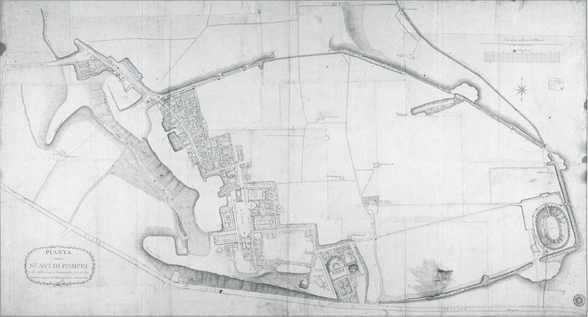 maps pompeii