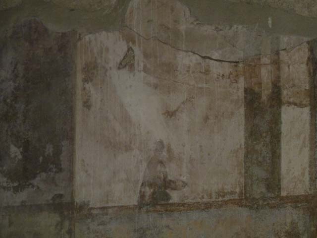 Villa San Marco, Stabiae, September 2015. Room 6, remains of painted ...
